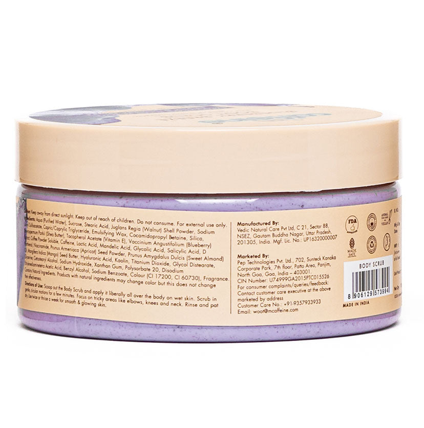 Blueberry Breeze Body Scrub - 175g – mCaffeine
