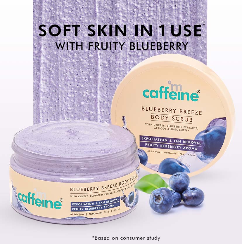 Blueberry Breeze Body Scrub - 175g – mCaffeine