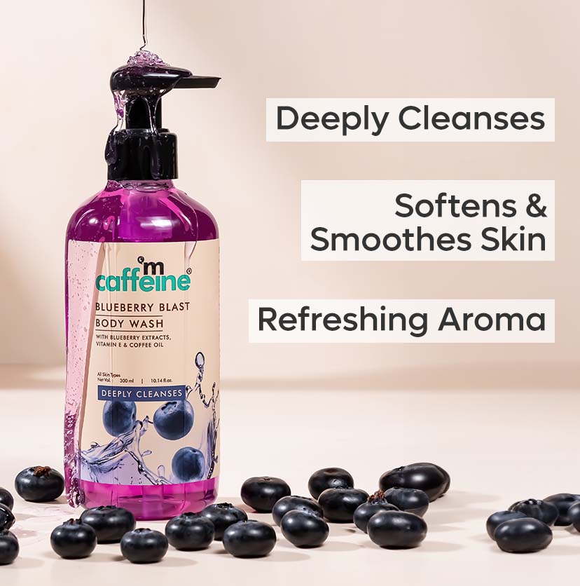 Blueberry Blast Body Wash - 300 ml – mCaffeine