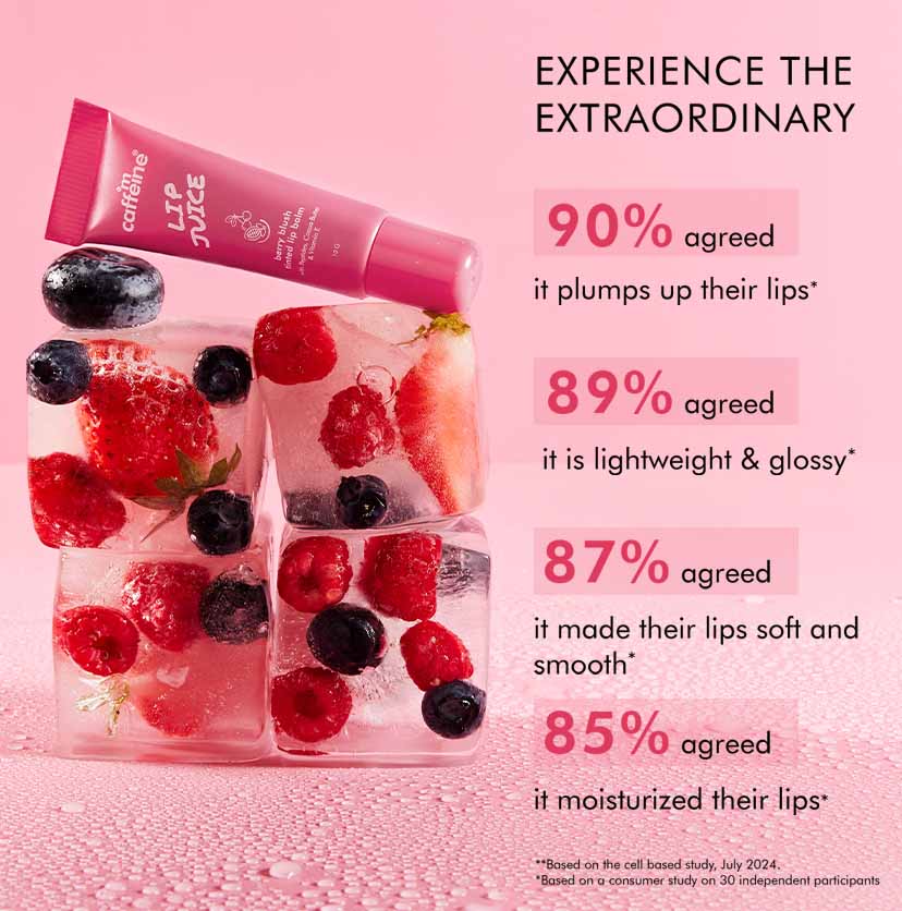 Lip Juice Tinted Lip Balm - Berry Blush - 10g – mCaffeine