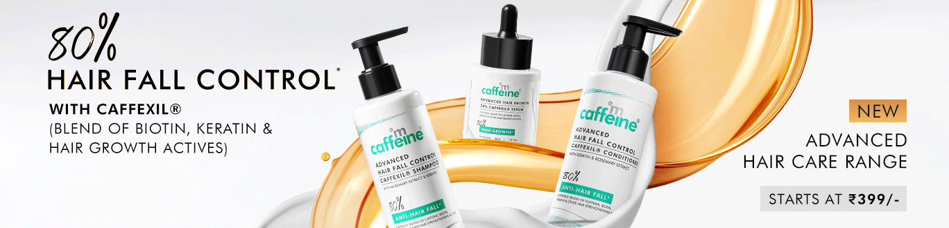 Hair Fall Control Products - Anti Hair Fall Products & Kit| mCaffeine ...