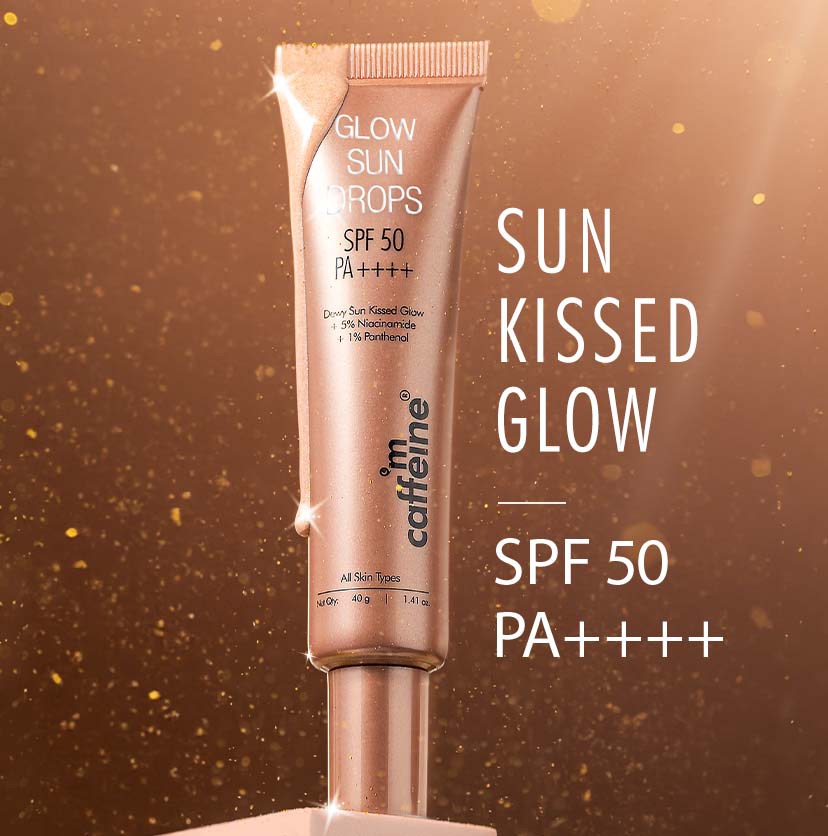 Glow Sun Drops SPF 50 PA++++ Face Sunscreen - 40g – mCaffeine