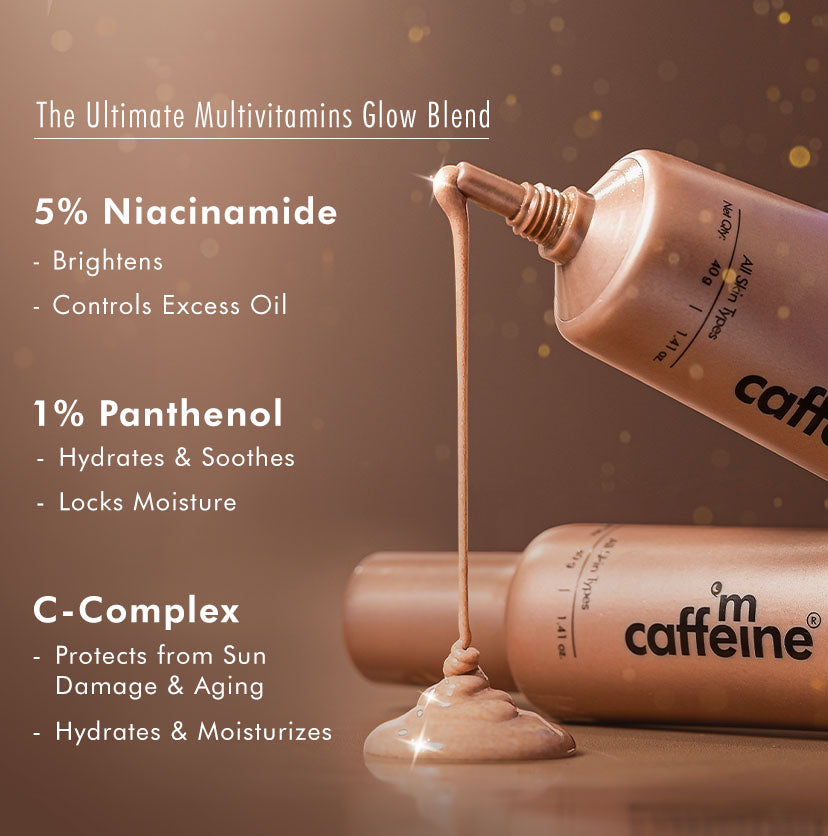 Glow Sun Drops SPF 50 PA++++ Face Sunscreen - 40g – mCaffeine